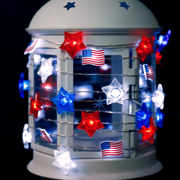 Star Flag String Fairy Lights Manufacturer | Factory Prices | GFLAI