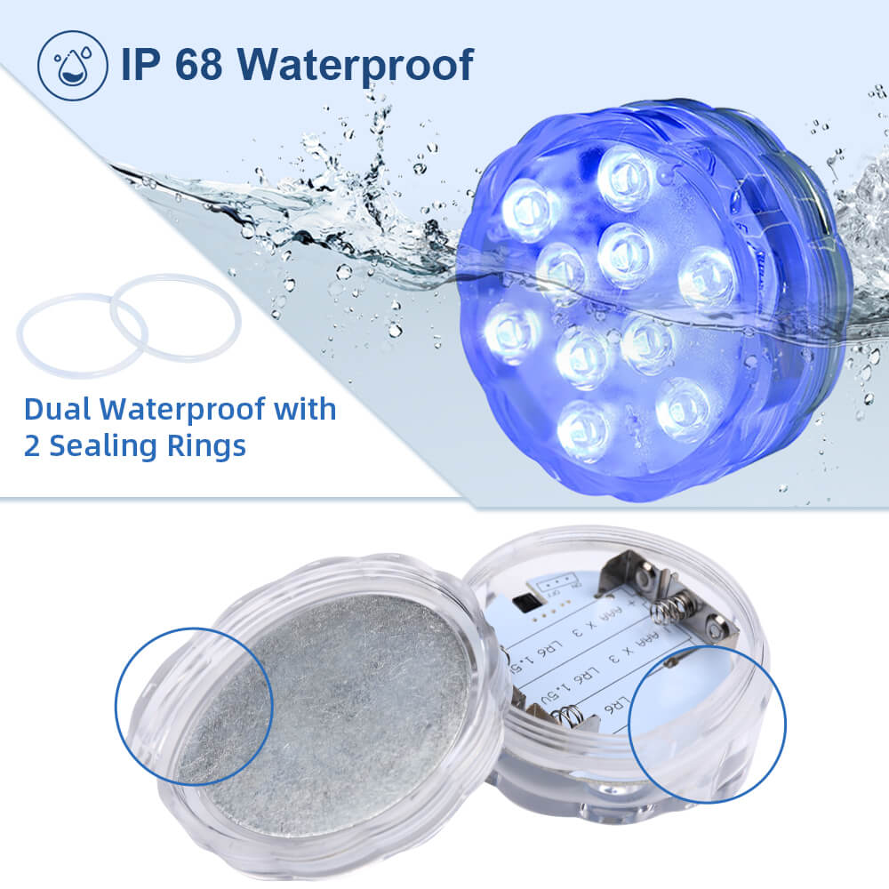 Remote Control Submersible Pool Lights Wholesaler | GFLAI